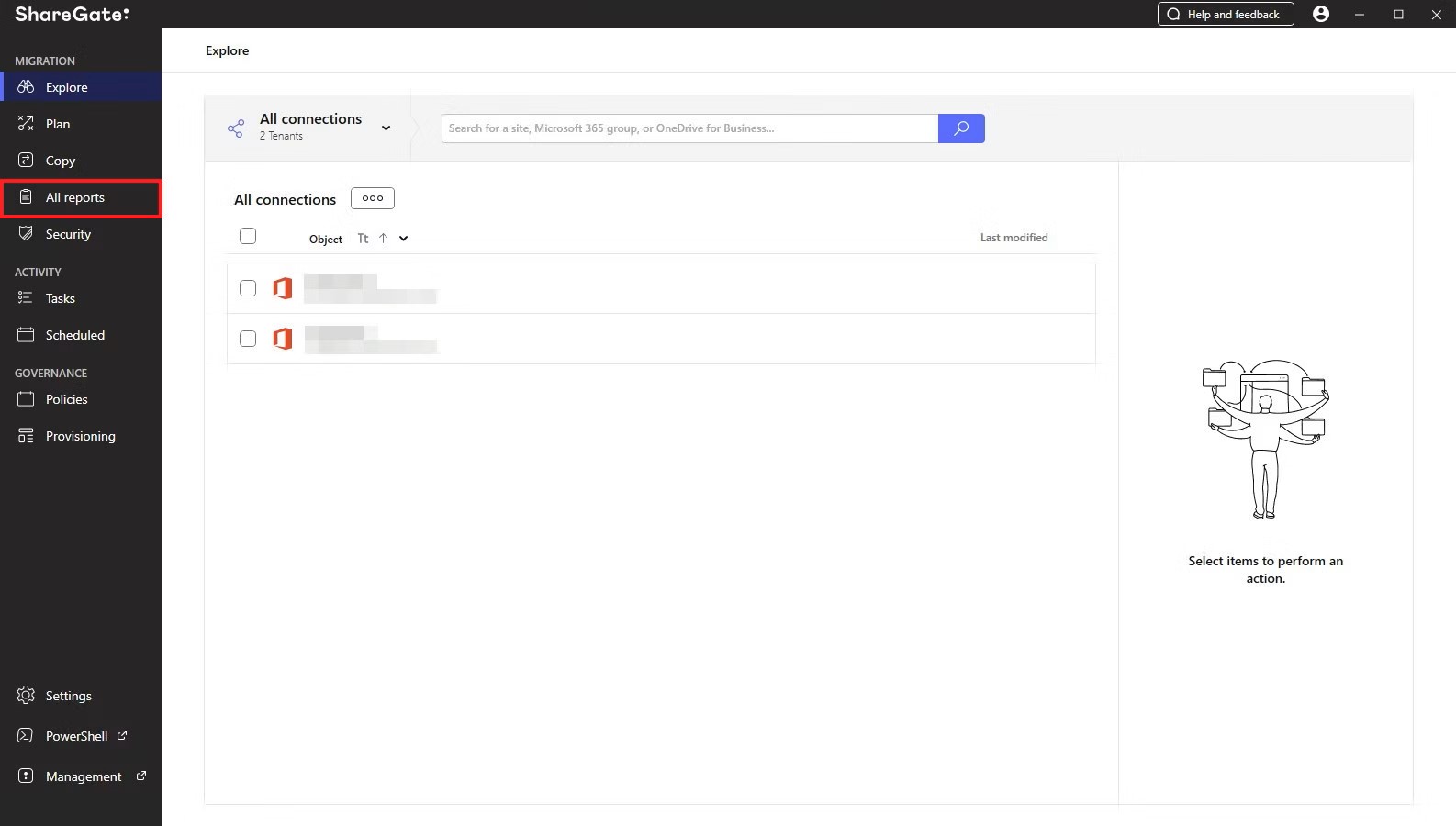 ShareGateでレポート作成する際の裏ワザ - Office365／SharePoint業務改革ソリューション